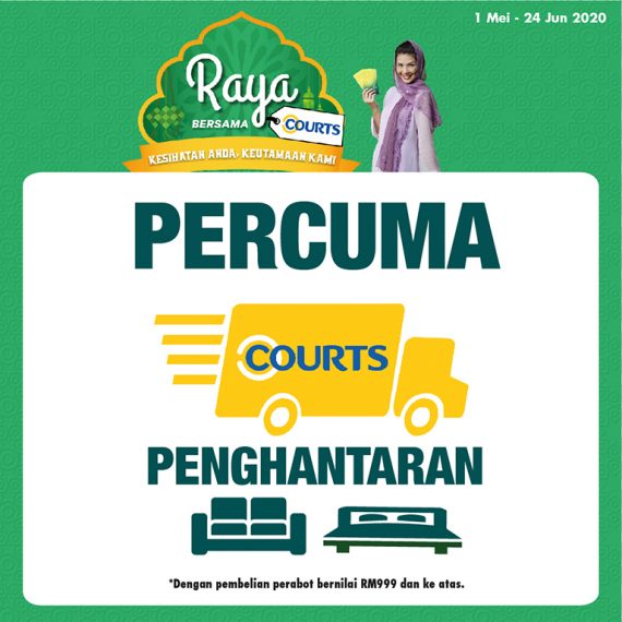 Tawaran Hebat Raya 2020 Dari Courts Malaysia – Manis Madu