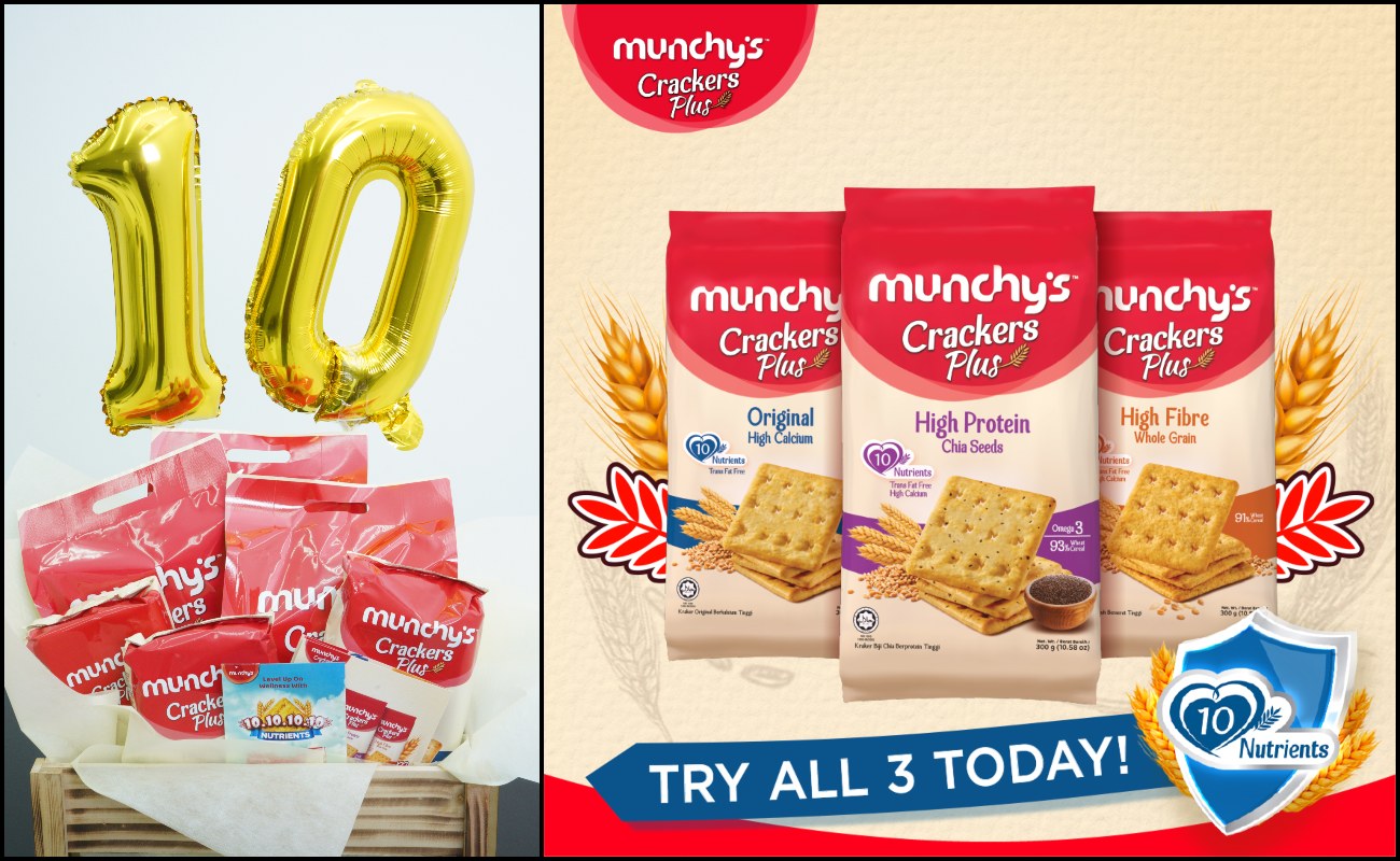 Snek Munchy’s Crackers Plus ‘Jalan Pintas’ Untuk Lebih Sihat! – Manis Madu